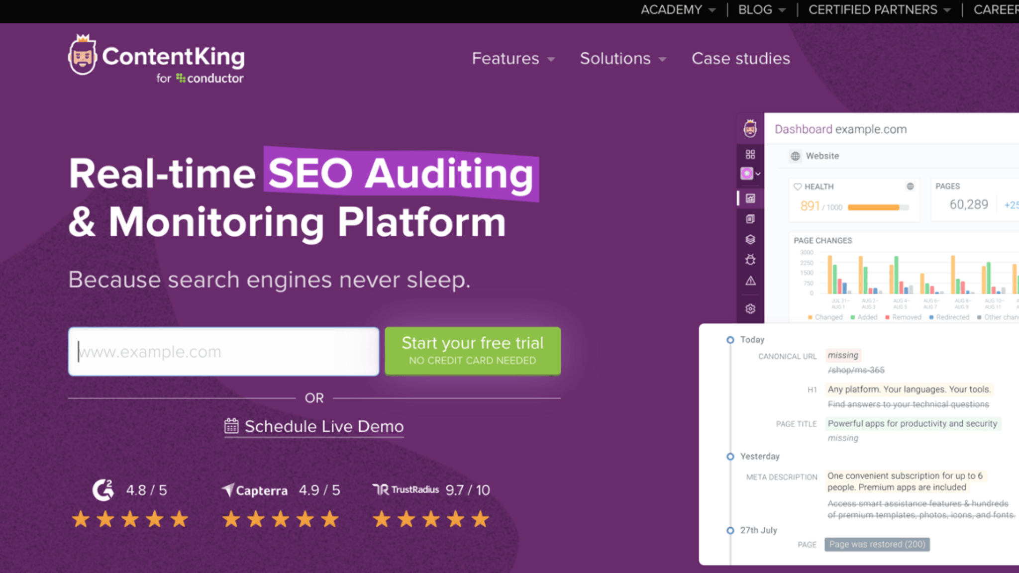 18 Best SEO Analytics Tools in 2025 - SEO.com