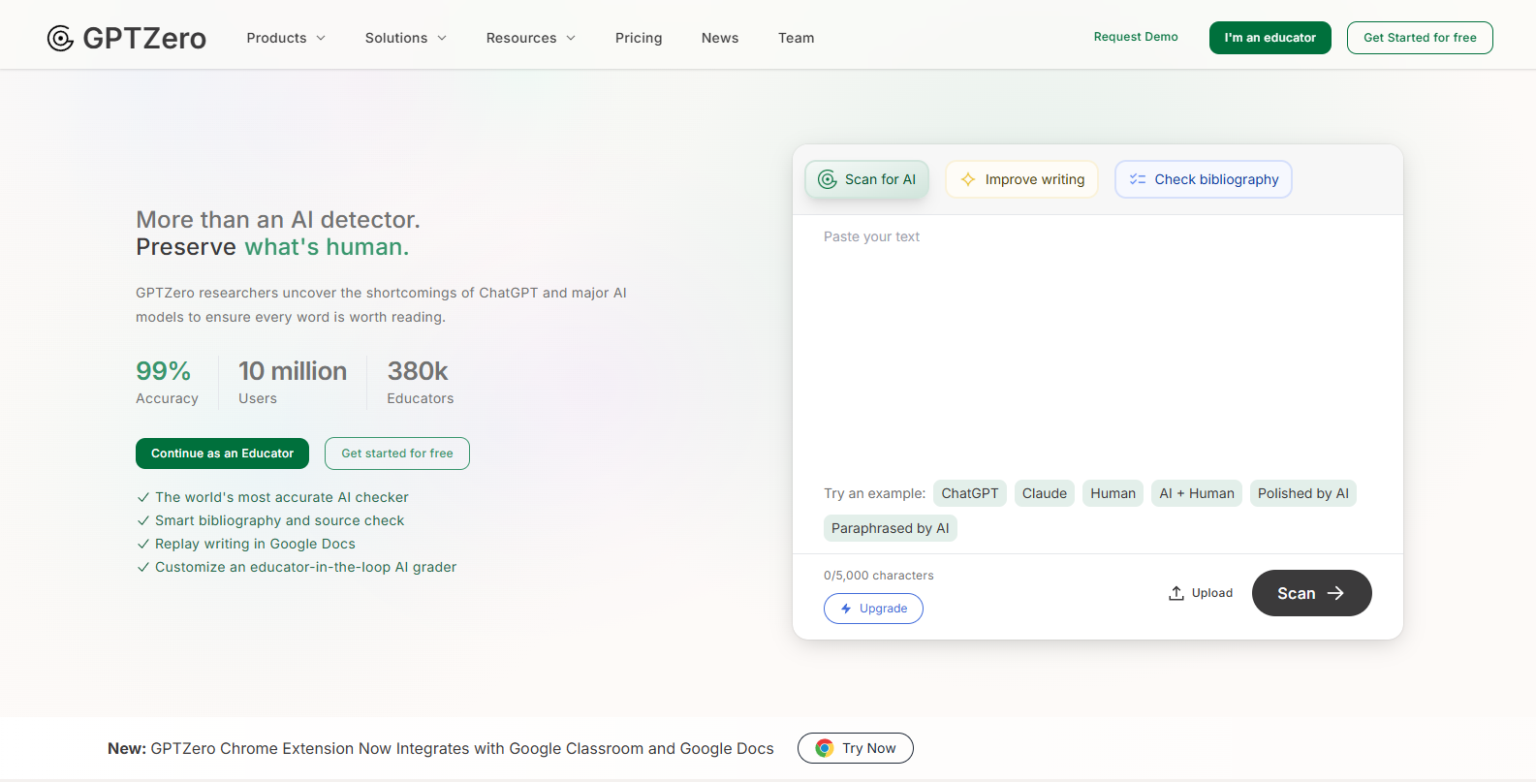 Best AI Detectors in 2025 (Free + Paid Picks Ranked & Tested)